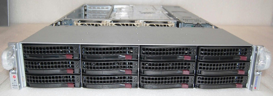 Supermicro 2U 2x 6172 Opteron ,24GB DDR3 H8DGU-F G34 | Купить сервер в ...